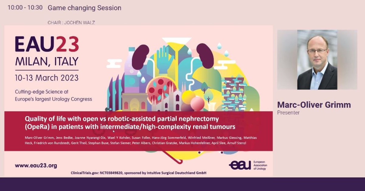 Quality of life with open vs robotic-assisted partial nephrectomy ...
